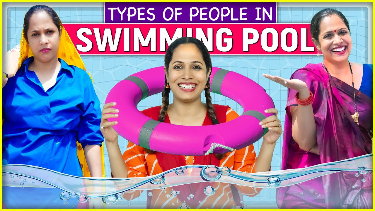 SUMMER - Type of Indians in SWIMMING Pool | ShrutiArjunAnand - YouTube