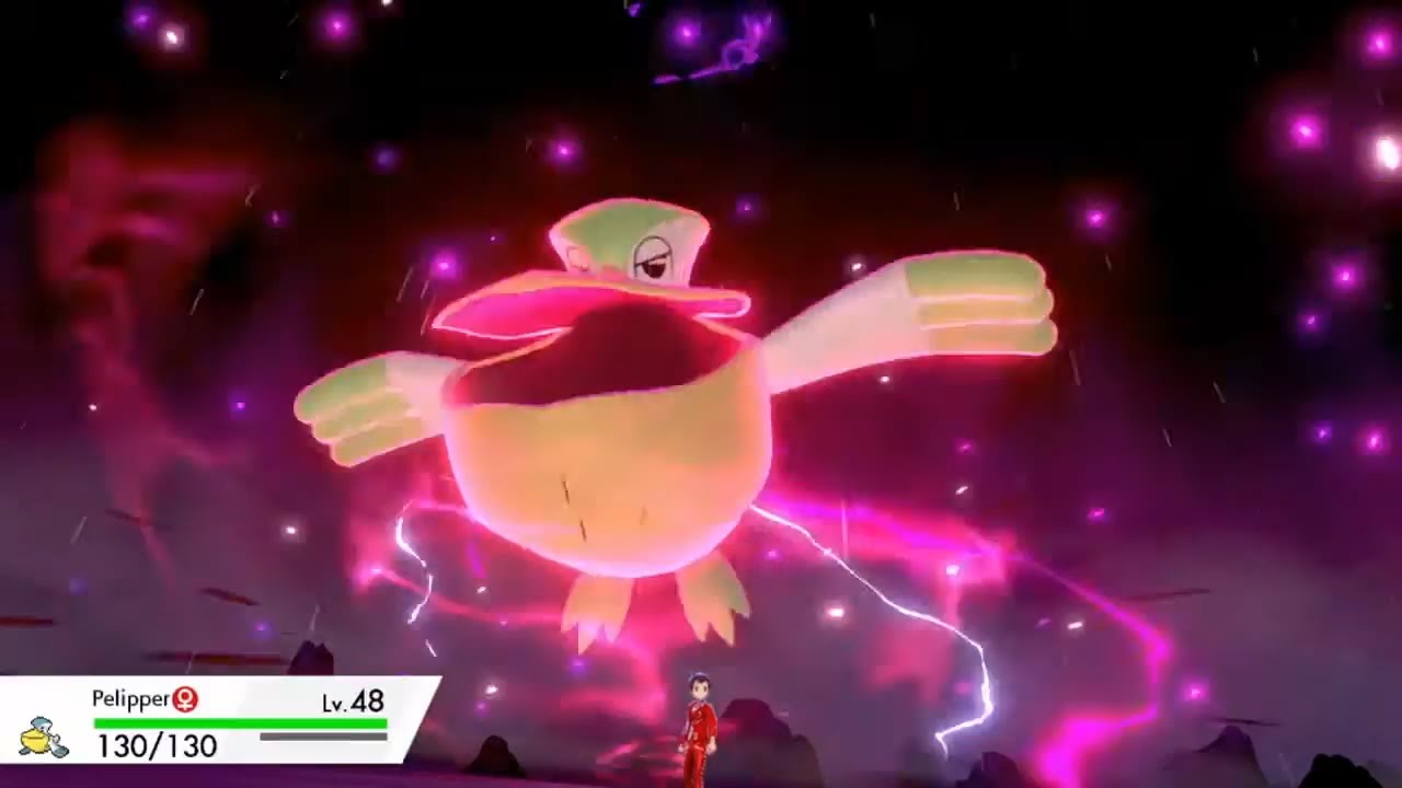 Pelipper Cry + DYNAMAX Cry (Shiny) | Pokemon Sword and Shield - YouTube