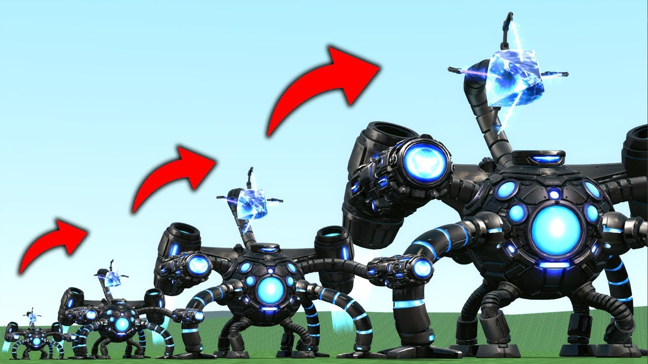 I Building Little To Big Omnidroid Robot V17 in Garry’s Mod - YouTube