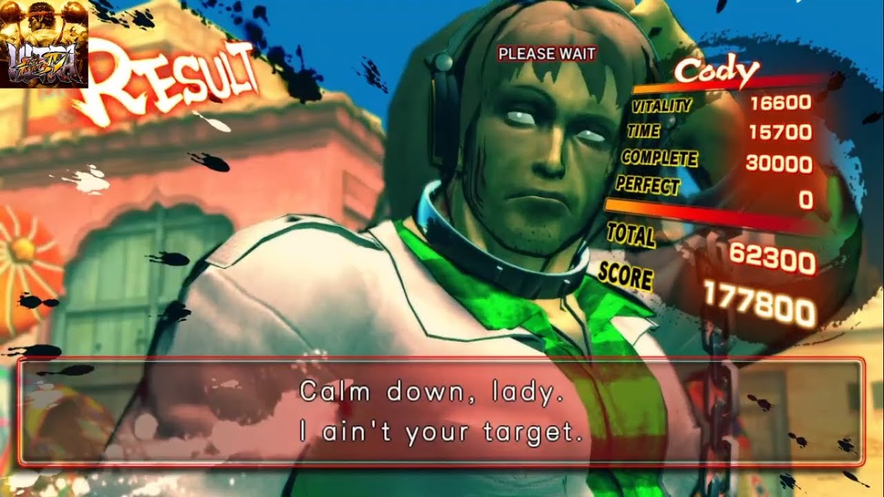 ULTRA STREET FIGHTER IV Cody Arcade Mode II - YouTube