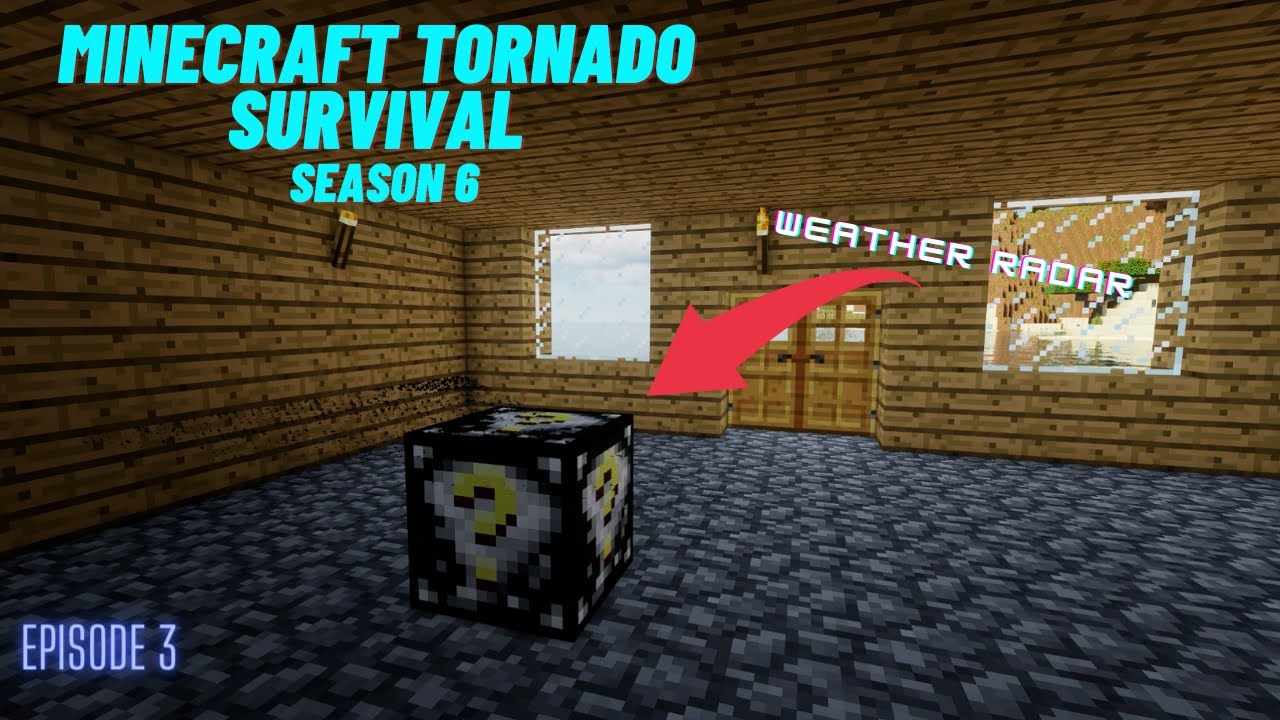 Making The Weather Radar | Minecraft Tornado Survival Season 6 Episode ...