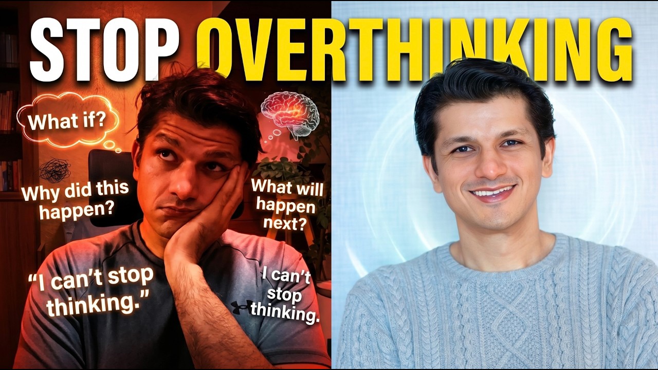 Why You Overthink — The Brain Science Explained | 3 Steps to Break the ...