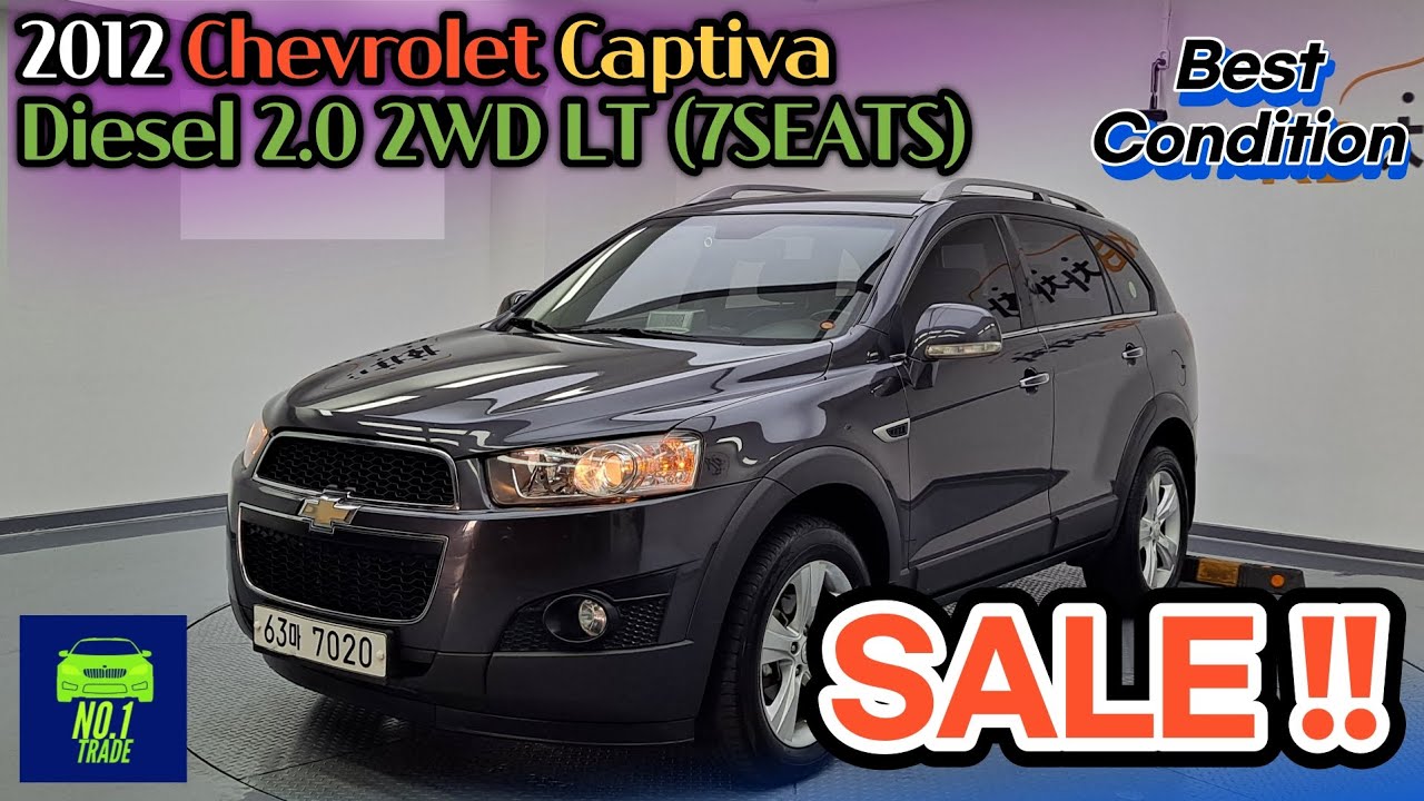 💥2012 Chevrolet (GM Daewoo) Captiva Diesel 2.0 2WD 7Seats / Sunroof ...