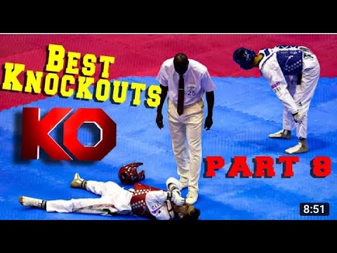 Taekwondo Knockout Highlights l Crazy Knockout Kicks l Taekwondo Championship - YouTube