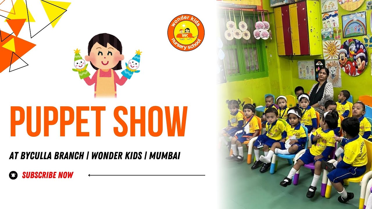 Puppet Show Magic at Wonder Kids Byculla | Fun and Learning for Kids ...