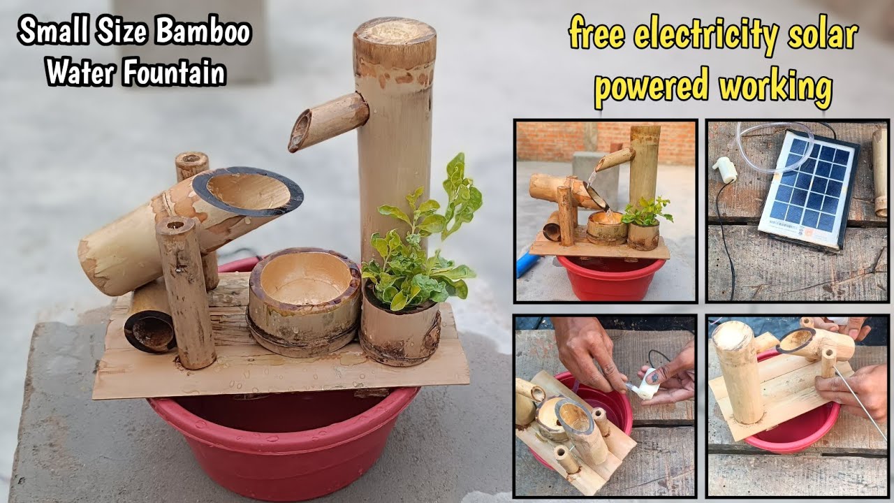 DIY BAMBOO WATER FOUNTAIN How To Make Fountain At Home YouTube diy-bamboo-water-fountain-how-to-make-fountain-at-home-youtube