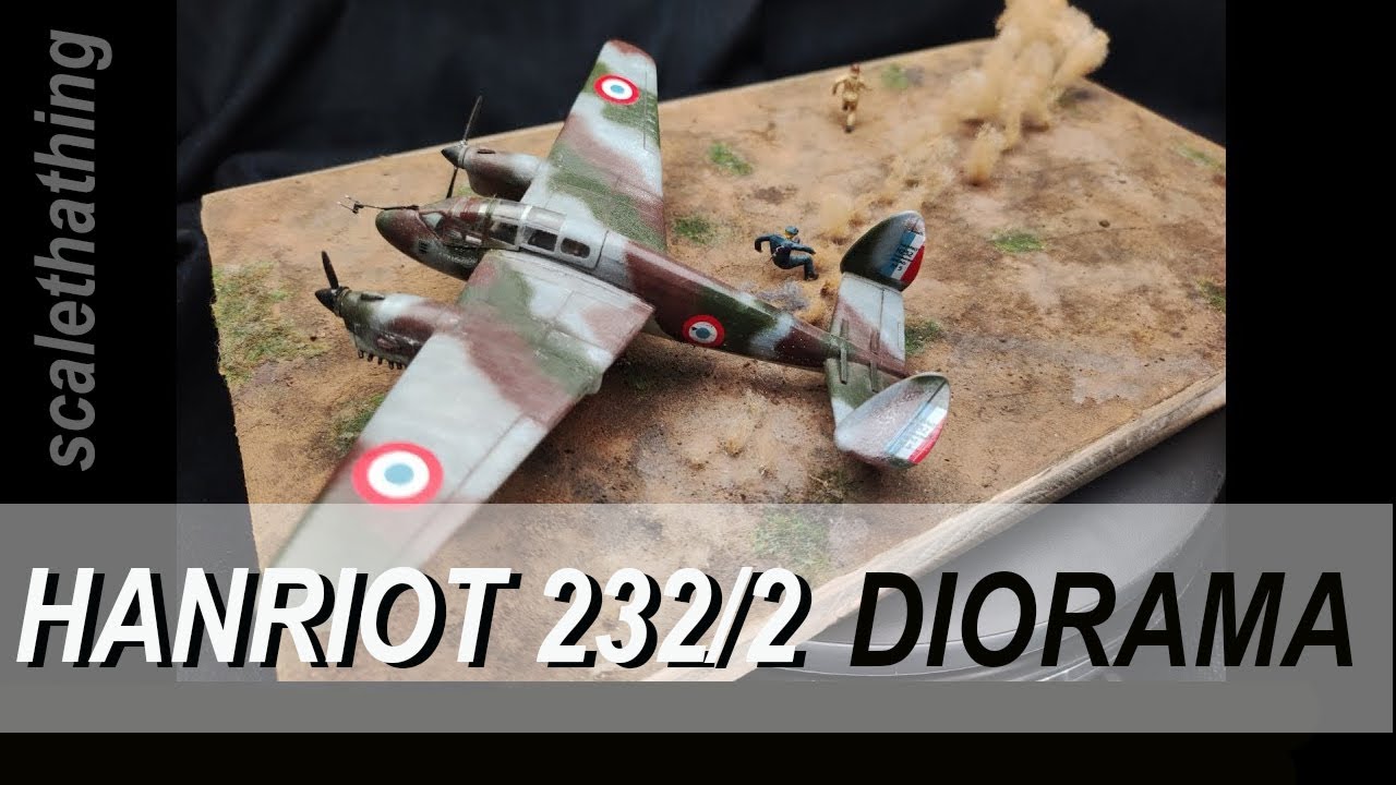 Strafing (Hanriot 232/2 diorama) - YouTube