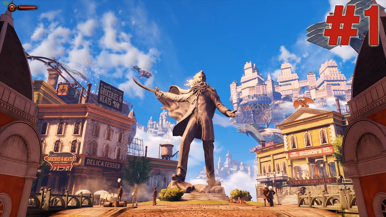 WELCOME TO COLUMBIA - Let's Play: Bioshock Infinite - Ep.1 (PC) - YouTube