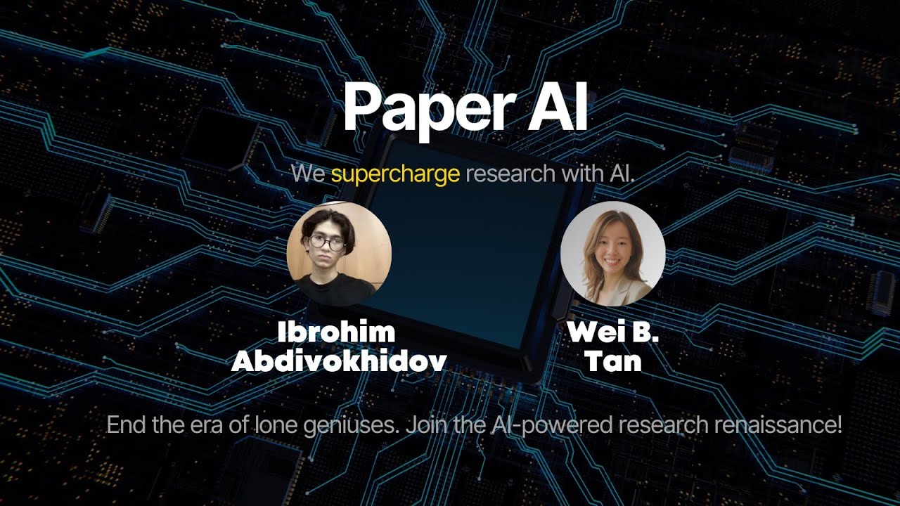 paper ai, AI-powered research companion that streamlines literature ...