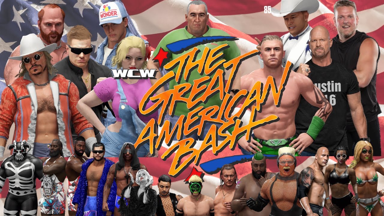 WCW 2K24 Universe Episode: 24-The Great American Bash -Houston, TX ...