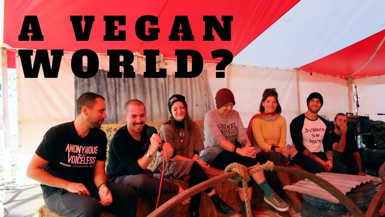 Activist Talk About A Vegan World - YouTube