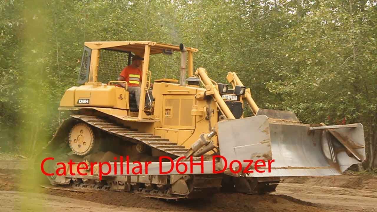 Caterpillar D6H Dozer - YouTube
