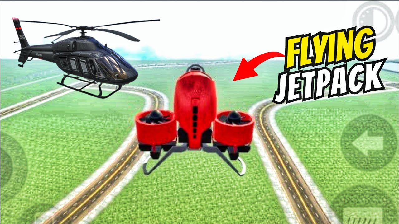 FLYING JETPACK IN INDIAN BIKE DRIVING 3D 😃!! | INDIAN BIKE DRIVING 3D ...
