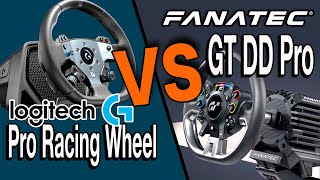 Logitech G Pro Racing Wheel Versus Fanatec GT DD Pro : ... | Doovi