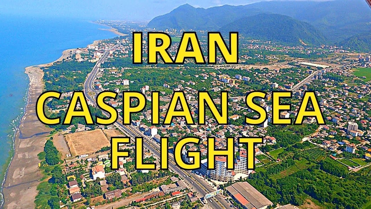 Iran, flight over the Caspian sea, Ramsar fun flight center, Flight ...