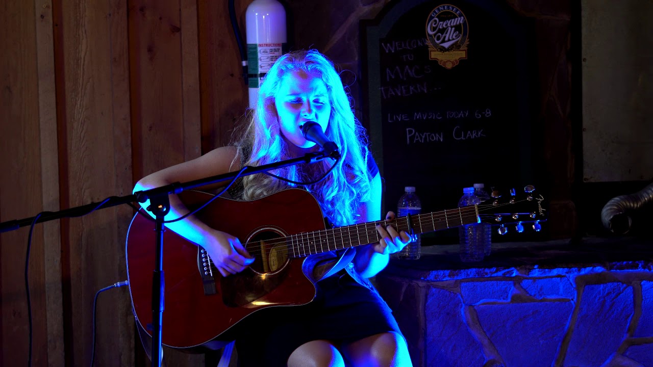 Payton Clark singing Hallelujah @ Macs Tavern Elmira NY - YouTube