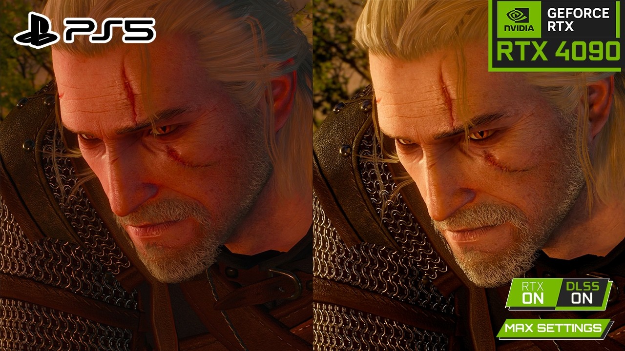 The Witcher 3 - Wild Hunt PC vs PS5 | 4K Side-by-Side Comparison on RTX ...