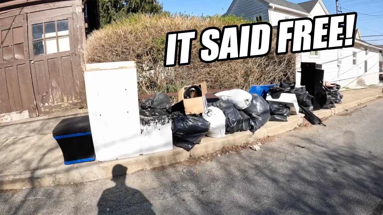 I Always Stop For Free Stuff At The Curb! - Trash Picking EP. 745 - YouTube