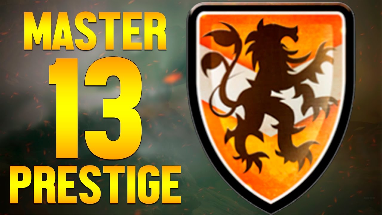 Call of Duty: Infinite Warfare Entering 13th Master Prestige - YouTube