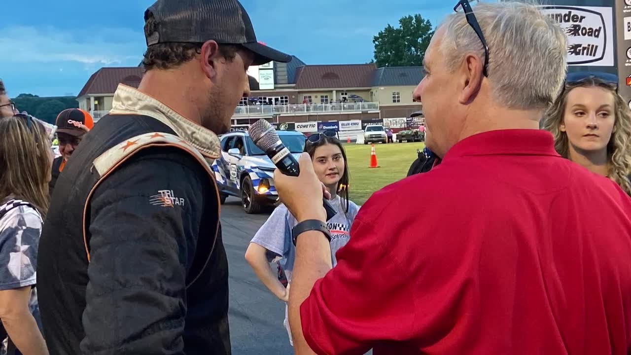 WATCH NOW: Dylan Ward won the first Sportsman Division race on Saturday ...