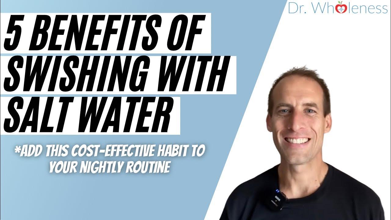 Salt Water Rinse For Healthy Teeth And Gums Youtube