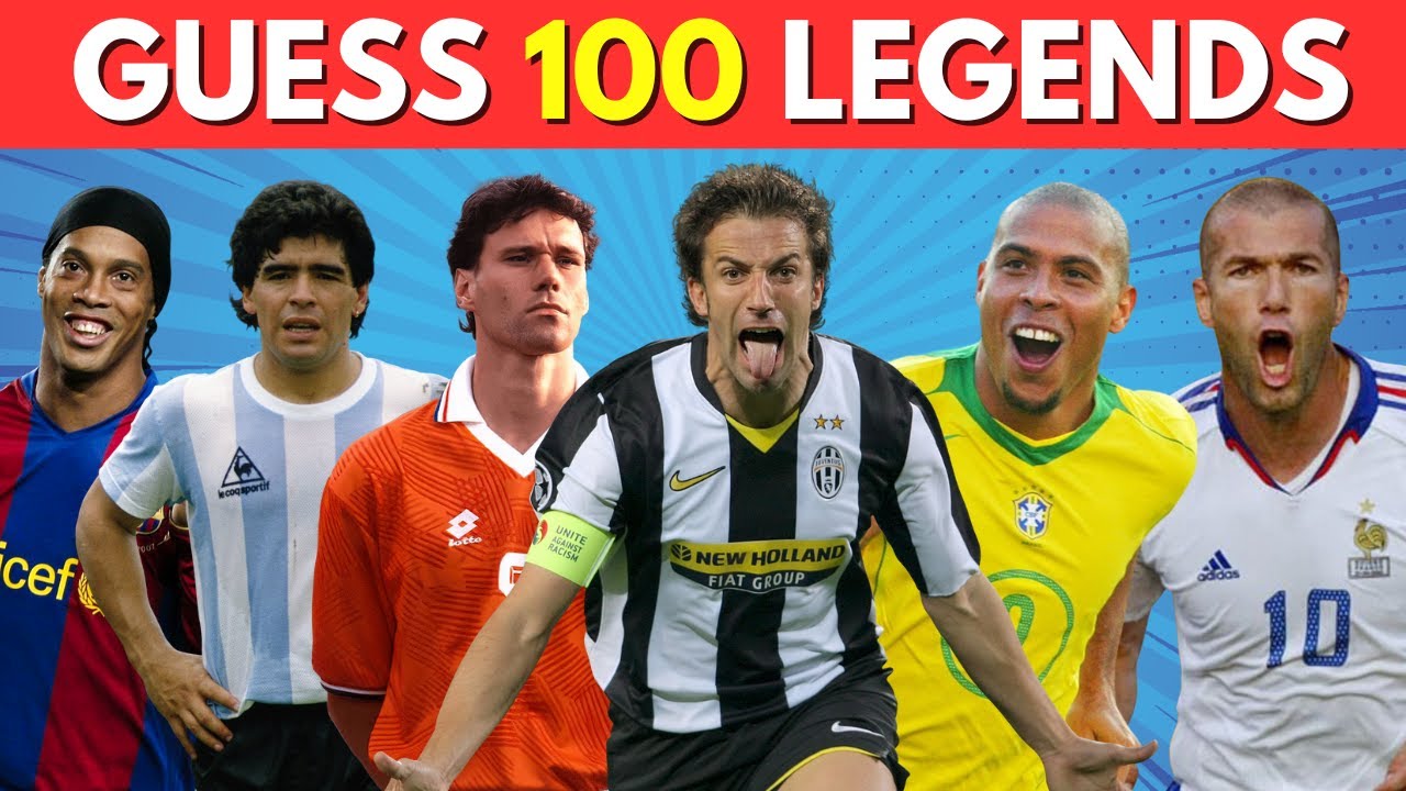 GUESS 100 FOOTBALL LEGENDS IN 3 SECONDS | FOOTBALL QUIZ 2024 - YouTube