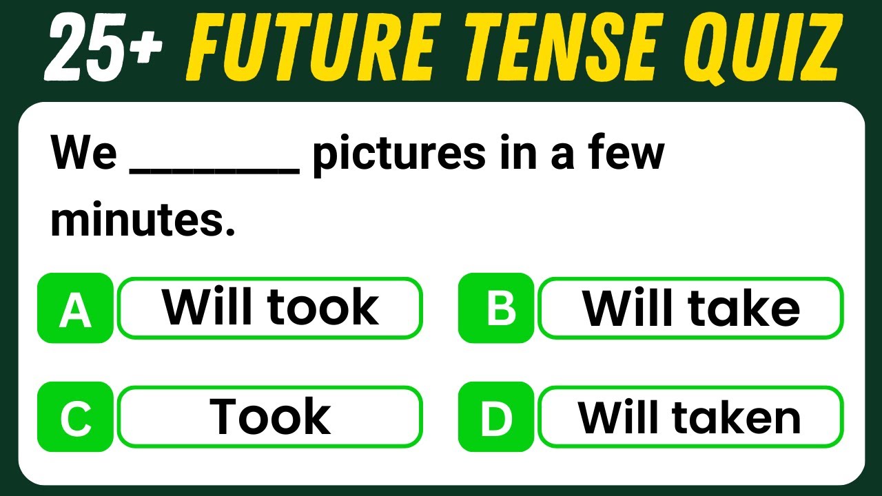 Master the Future: Take the Ultimate Future Tense Quiz Now! - YouTube