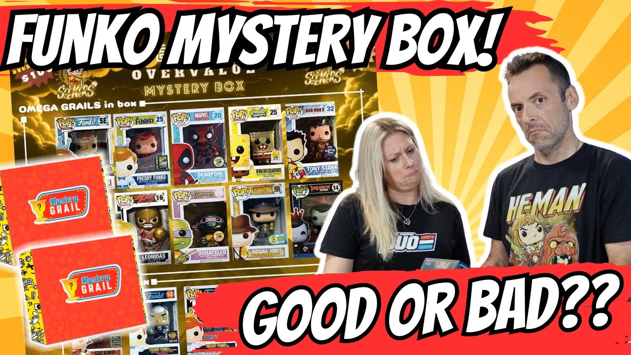 GOOD or BAD?? Opening up FUNKO Pop Mystery Boxes from Mystery Grail and ...