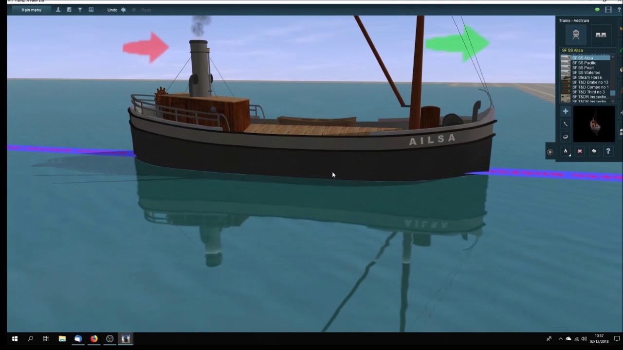 Trainz railsim shipping - three more ships - YouTube