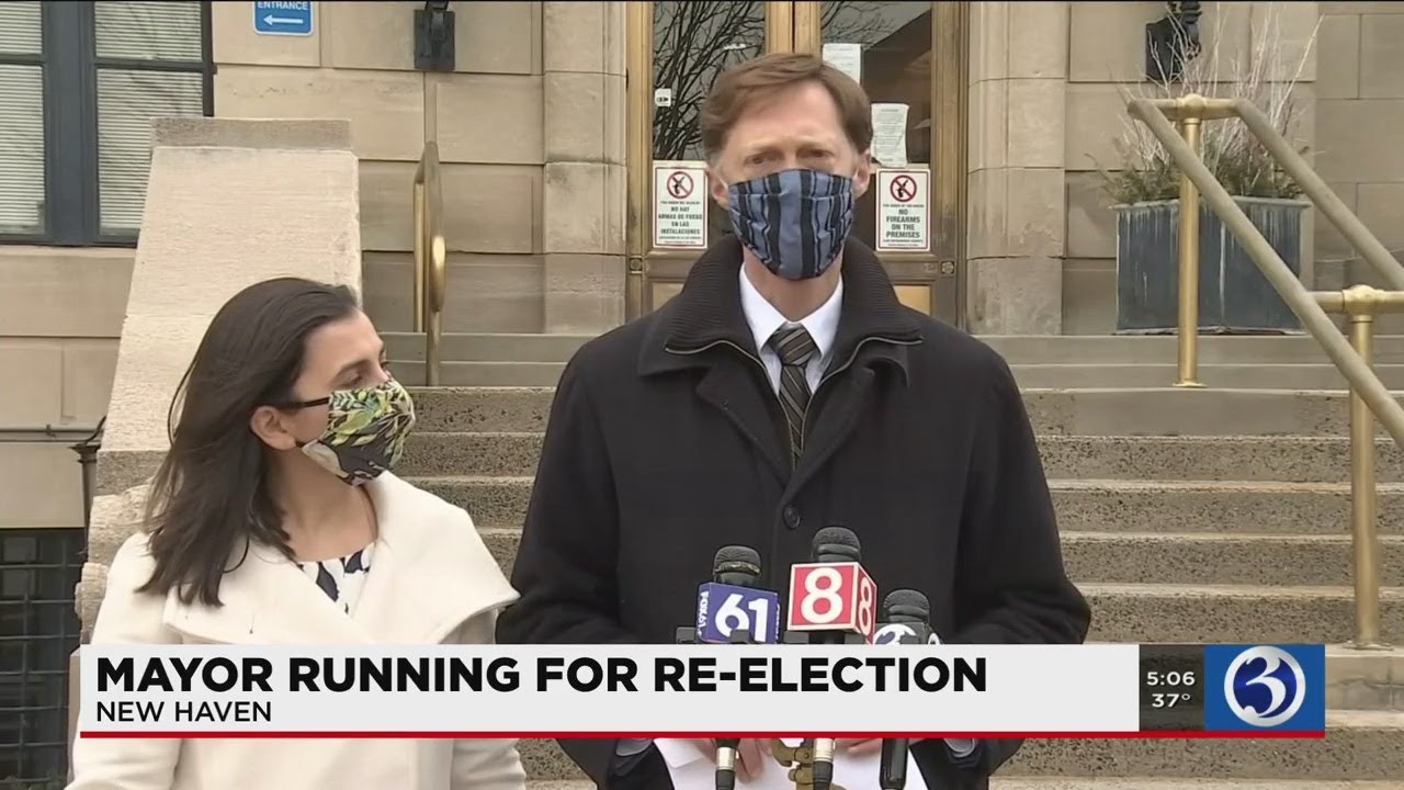 Video: New Haven mayor announces he'll seek another term - YouTube
