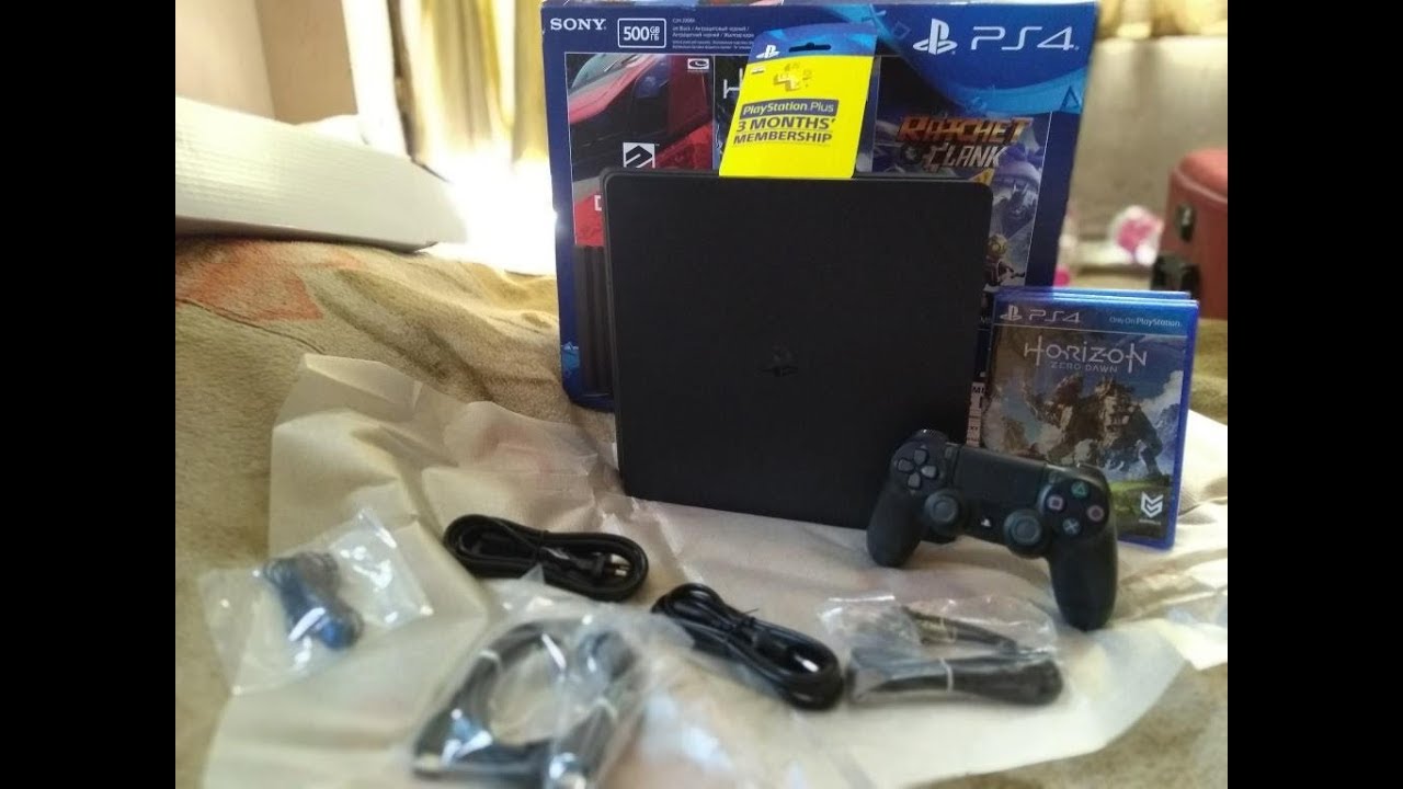 New PS4 Slim Unboxing & Setup 2018 #Latest Purchase - YouTube