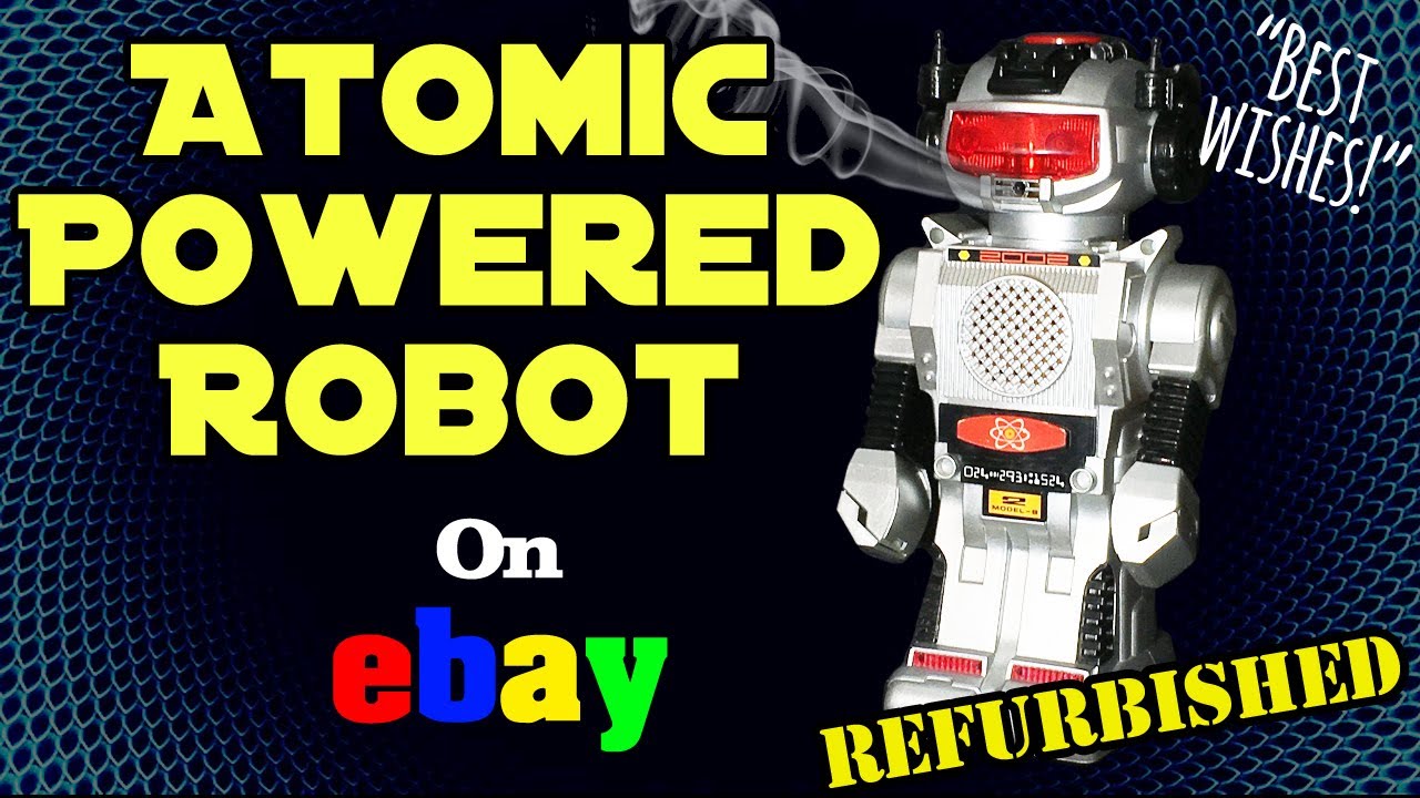 Retro Robot Repair: 1980s Atomic Powered Robot Restoration - YouTube