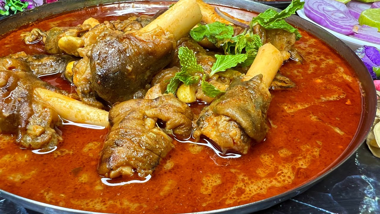 Easy PAYA SALAN | PAYA KORMA With Secret Super Tasty Masala - Paye Ka ...