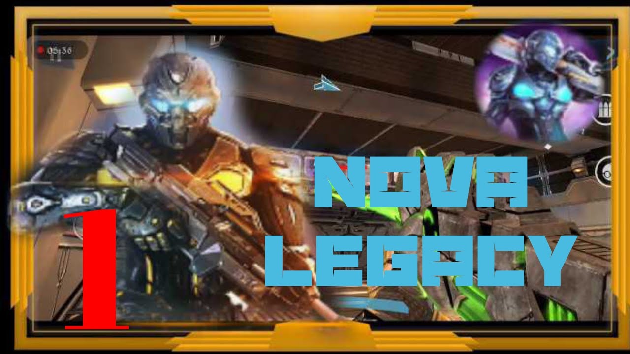 NOVA LEGACY - Gameplay walkthrough pt. 1 || Emrad Mobile Games - YouTube