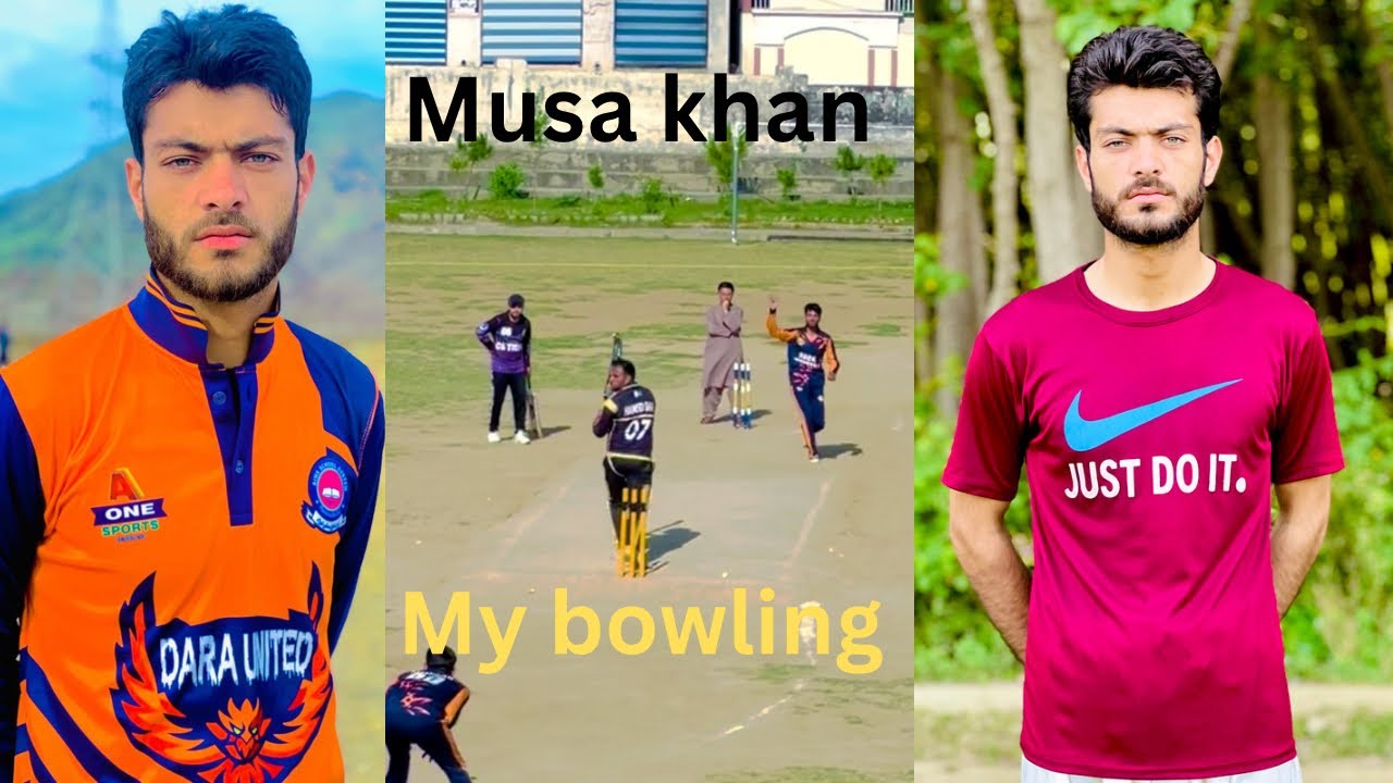 Musa Khan | My bowling | 2 over | 6 runs | DaraUnited cricket team ...