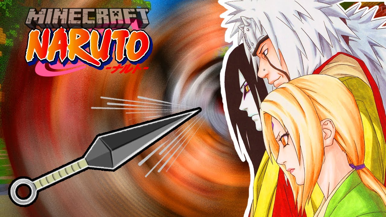 Fighting The 3 SANNIN | Minecraft Naruto Server - YouTube