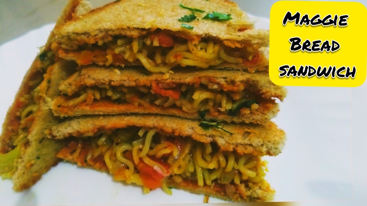 Maggie Bread Sandwich || Maggie breakfast - YouTube