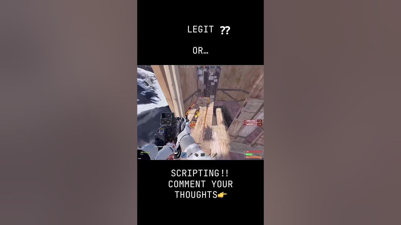 Am i scripting?? #DMA #rust #shorts - YouTube