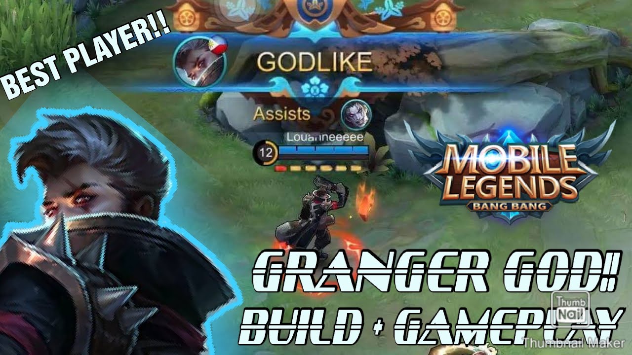 MOBILE LEGENDS GRANGER | BEST PLAYER | BUILD + GAMEPLAY - YouTube