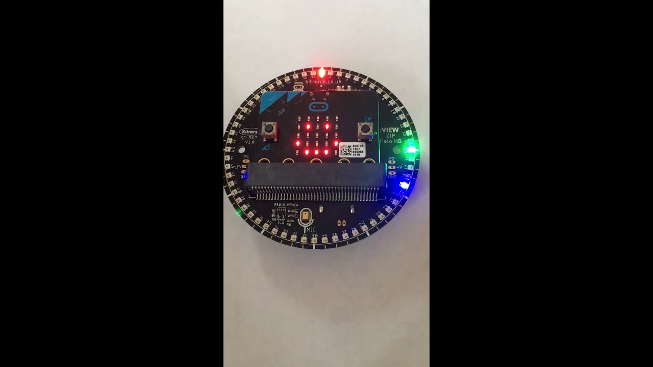 ZIP Halo Clock - YouTube