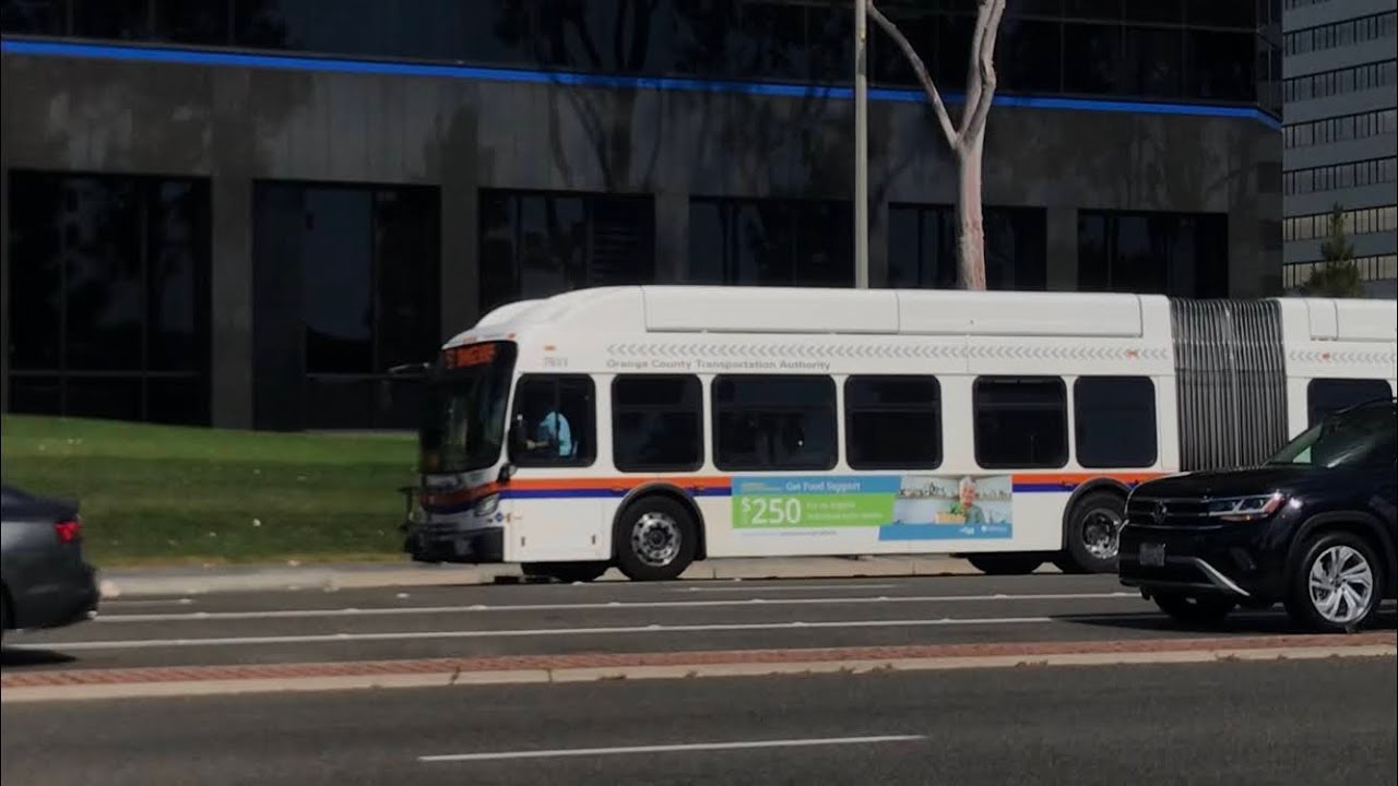 OC BUS (OCTA) #7611 stop and go - YouTube