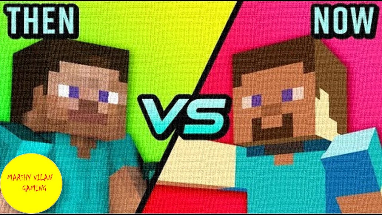 Minecraft Then vs Now ( Eps. 12 ) - YouTube