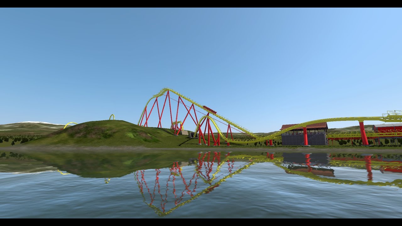 B&M Terrain Floorless coaster (All POV's) - No Limits 2 - YouTube