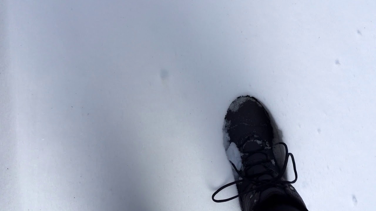 ASMR? Walking in Snow - YouTube