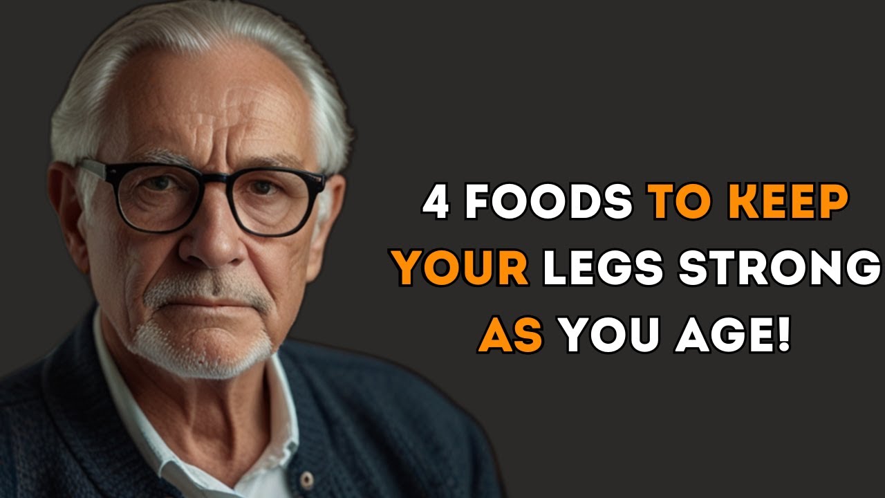 ⚠️ WARNING: Your Legs Fade First! Seniors MUST Eat These 4 Foods to ...