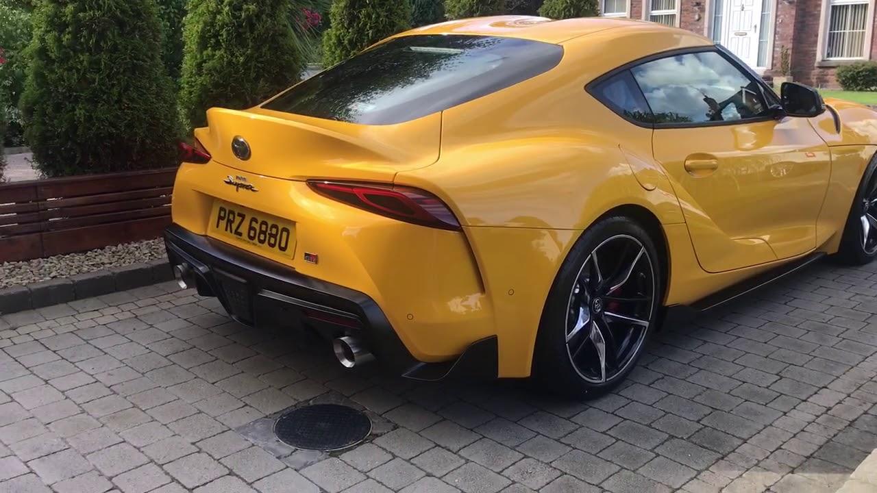 Supra - Lightning Yellow - YouTube