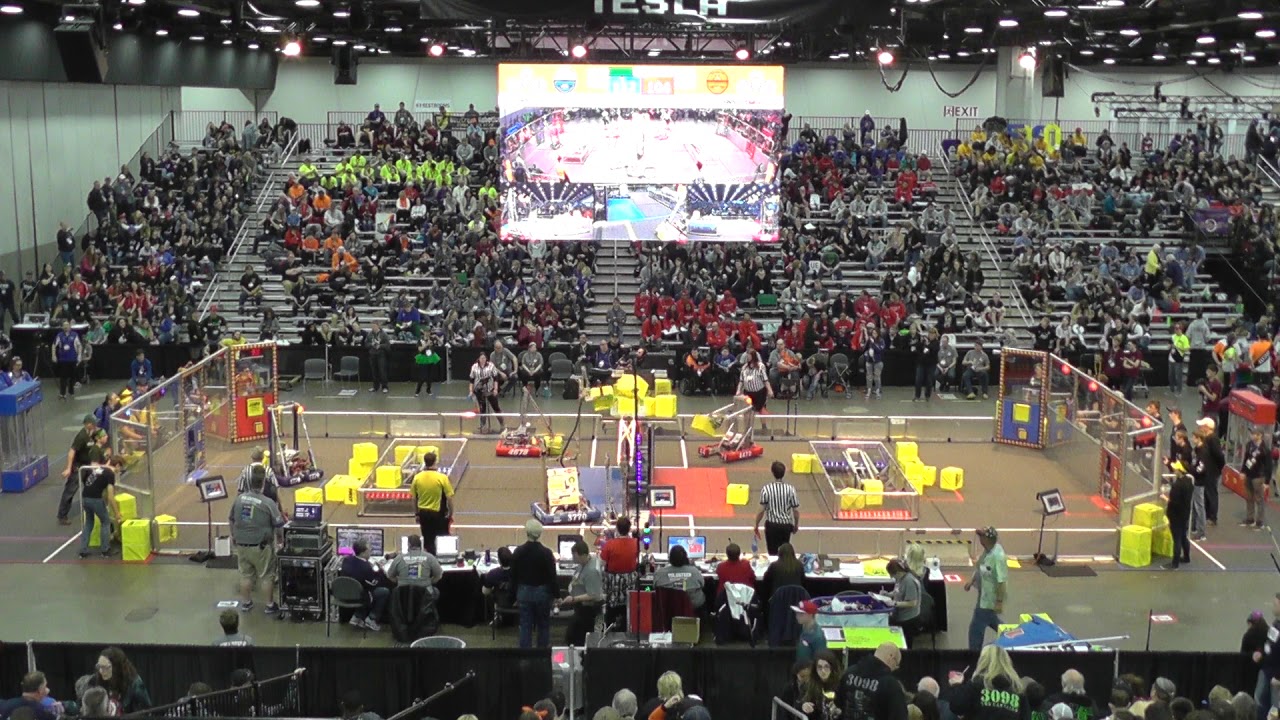 2018 Detroit FRC World Championship - Tesla Subdivision Qualification ...