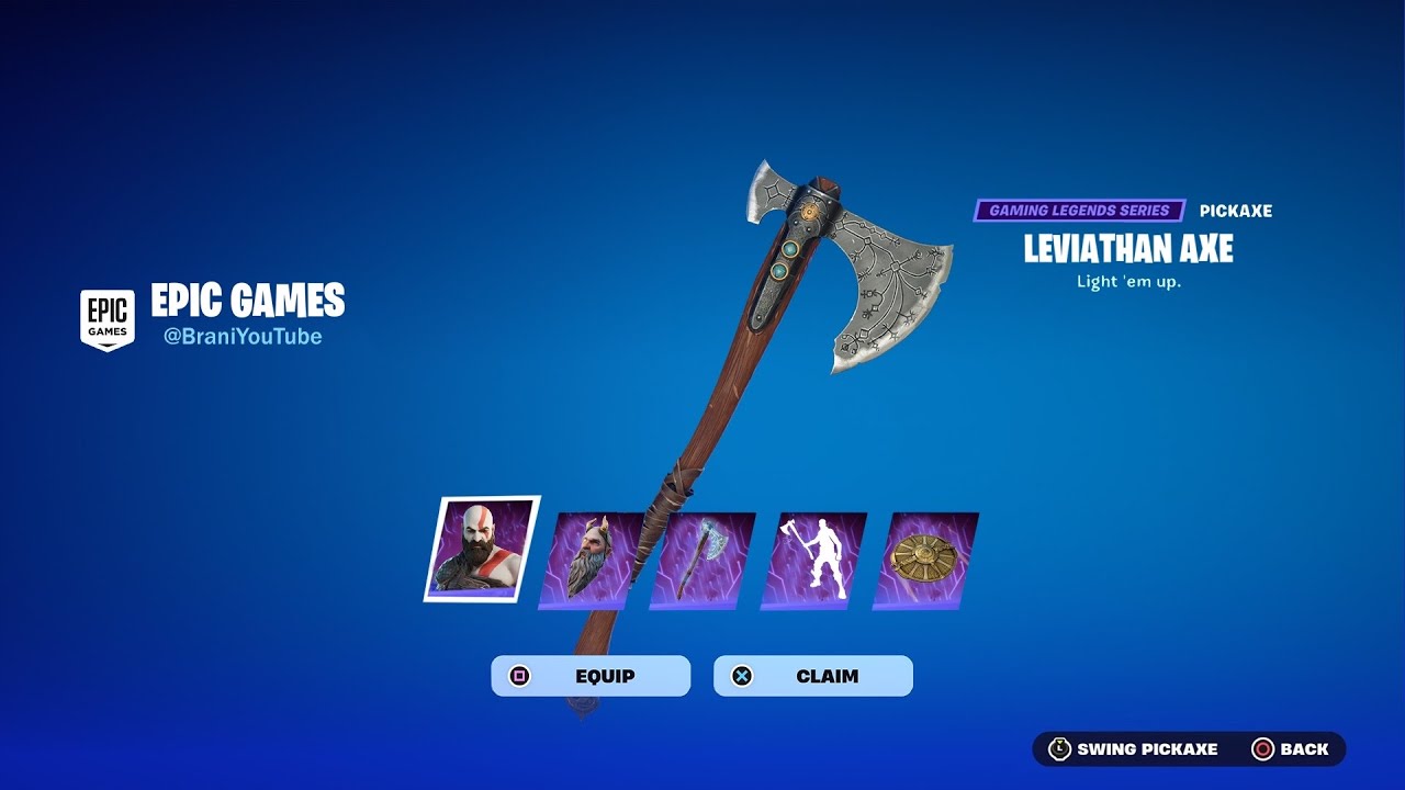 LEVIATHAN AXE PICKAXE RETURN RELEASE DATE IN FORTNITE ITEM SHOP CHAPTER ...