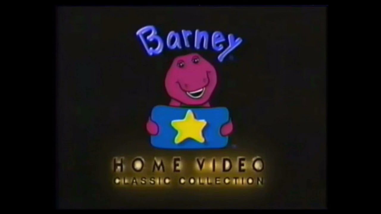Barney Home Video Classic Collection Logo Barney's Classic