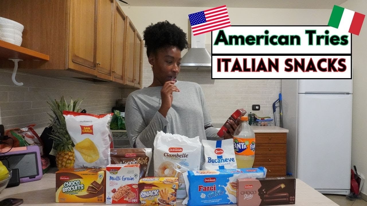 Let's Eat Some Italian Snacks| American Eats Italian Snacks - YouTube